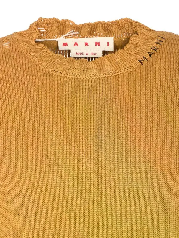 Marni Distressed-effect Jumper