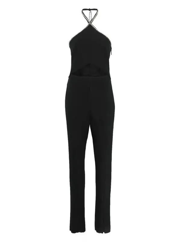 MSGM Embellished Jumpsuit - Black