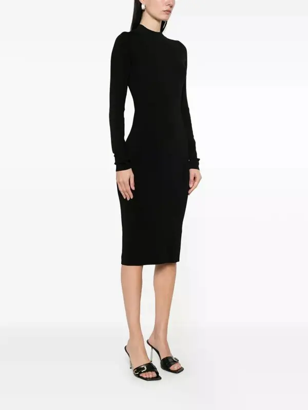 Patrizia Pepe Knitted Midi Dress