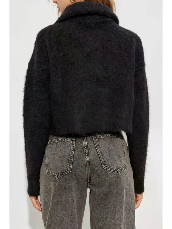 Sportmax Half-zip Alpaca Wool-blend Sweater