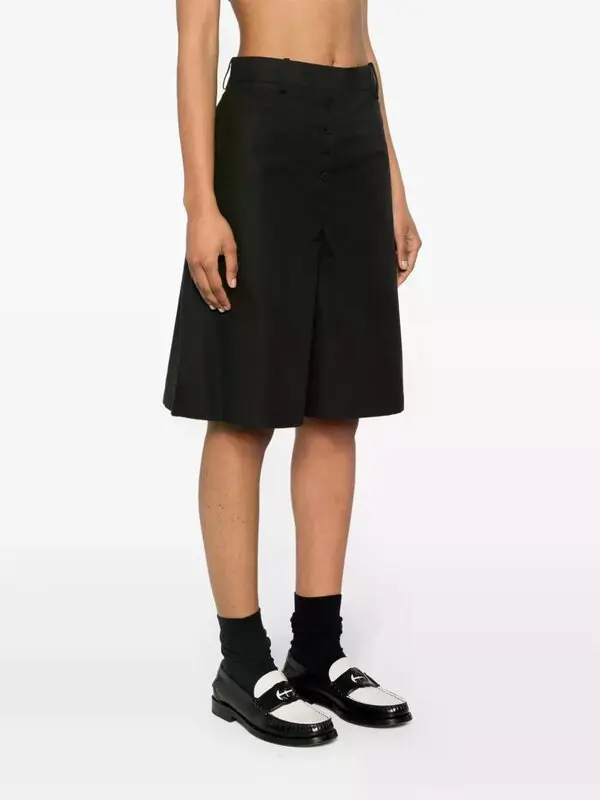 JIL SANDER High-waist Bermuda Shorts