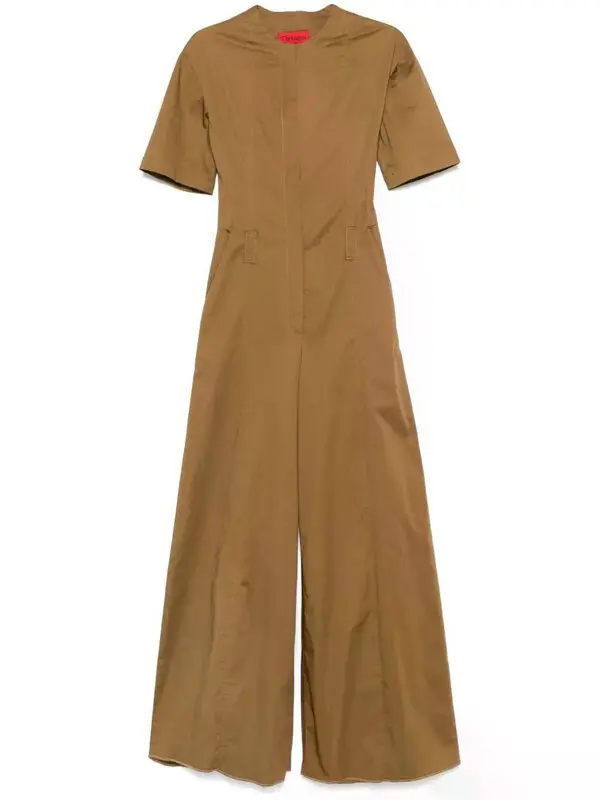 THELATEST Wide-leg Jumpsuit - Green