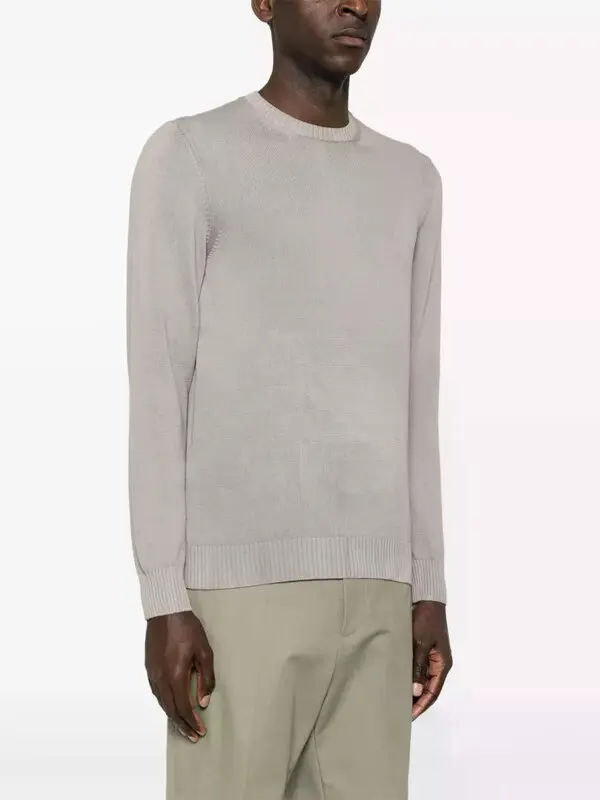 Fedeli Organic Cotton Crew Neck Sweater