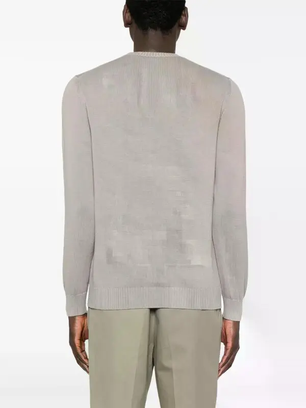 Fedeli Organic Cotton Crew Neck Sweater
