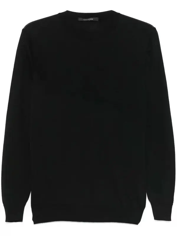 Tagliatore Twin Sweater - Black