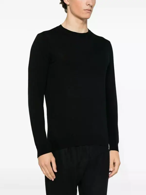 Tagliatore Twin Sweater - Black