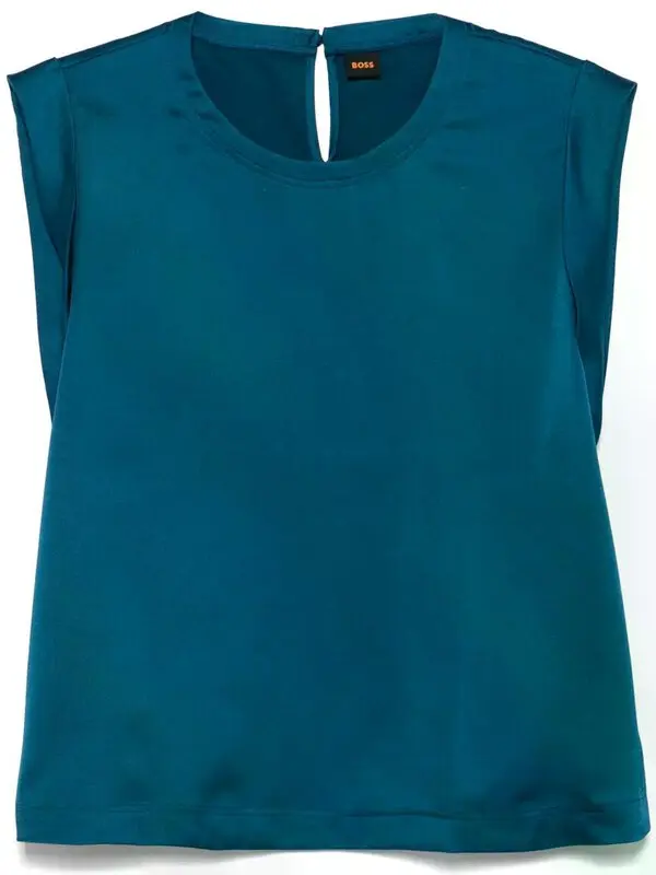 BOSS Satin-effect Top