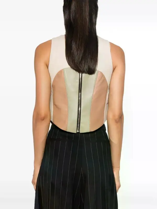 MITILIANE COUTURE Panelled Sleeveless Top