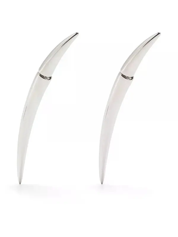 SHAUN LEANE Quill Stud Earrings - Silver