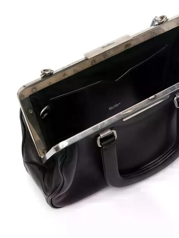 Max Mara Leather Tote Bag