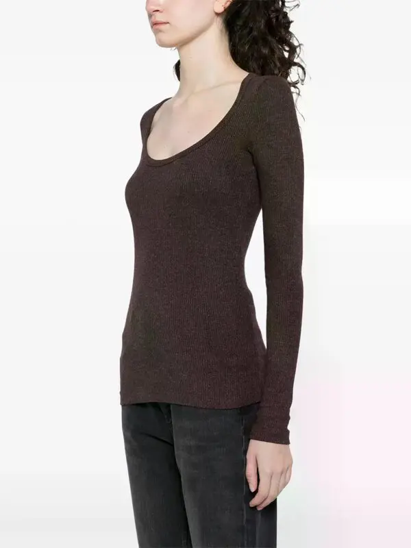 AGOLDE Corey Scoop-neck T-shirt