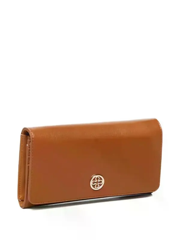 V°73 Logo-plaque Wallet - Brown