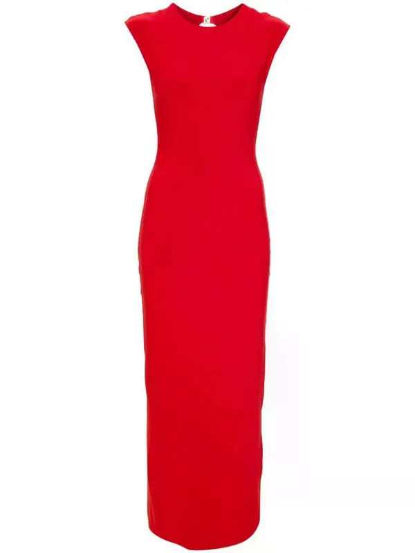 NISSA Backless Midi Dress