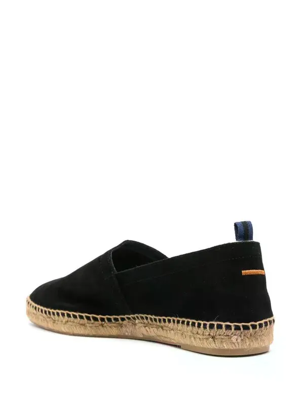 CastaÑer Pablo Suede Espadrilles - Black