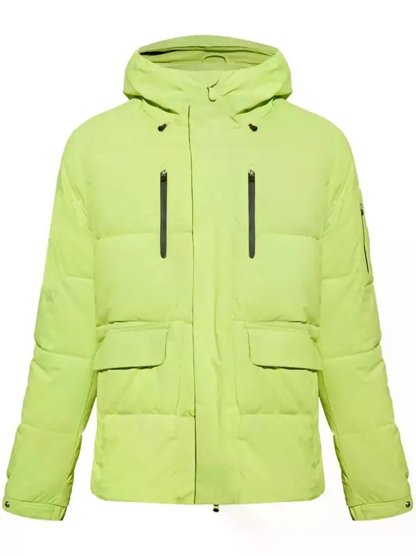 SAVE THE DUCK Hooded Padded Jacket - Yellow