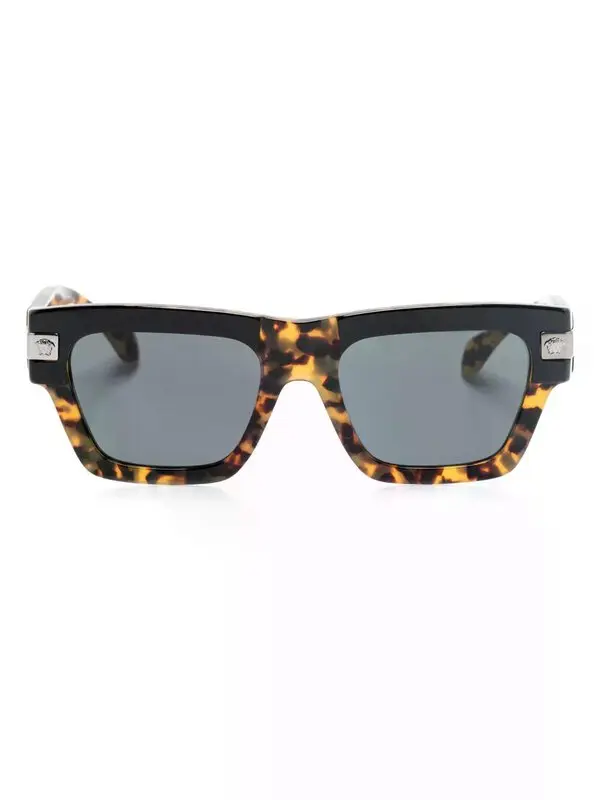 Versace Medusa Head Square-frame Sunglasses - Black