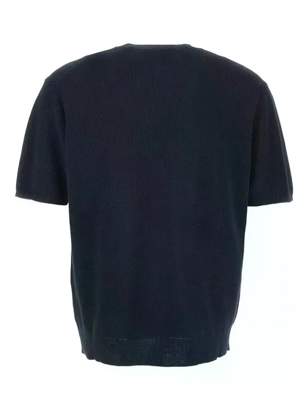 FILIPPO DE LAURENTIIS Crew-neck Ribbed T-shirt