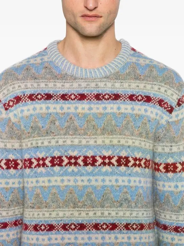 Gant Fair Isle Crew-neck Sweater
