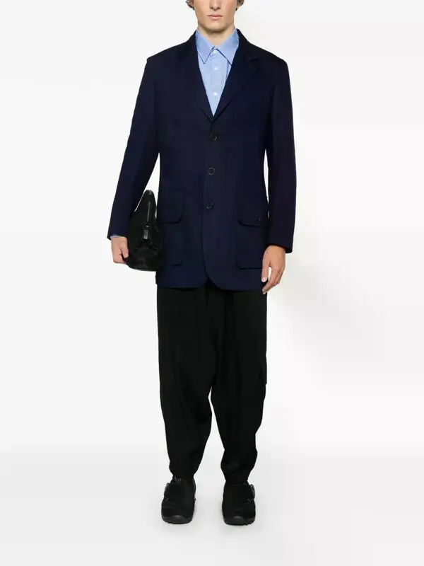 Yohji Yamamoto Single-breasted Blazer