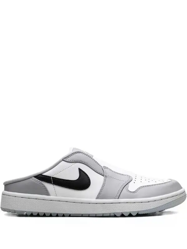 JORDAN 1 Low Golf Mules - Grey