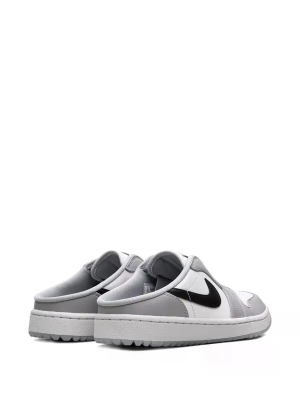 JORDAN 1 Low Golf Mules - Grey