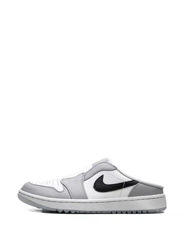 JORDAN 1 Low Golf Mules - Grey