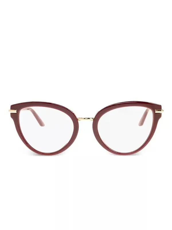 Dolce & Gabbana Logo-engraved Sunglasses - Red