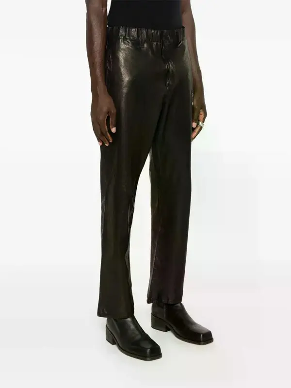 Mihara Yasuhiro Leather Trousers