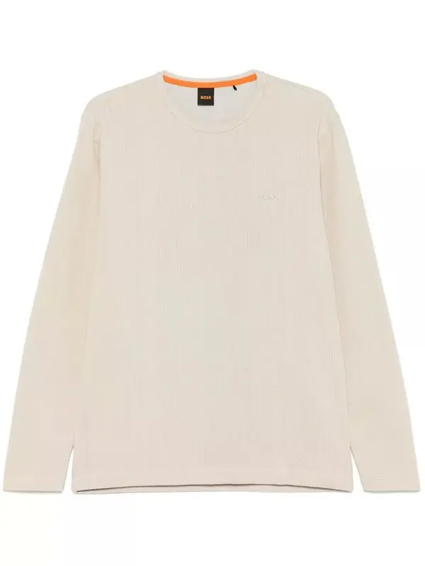 BOSS Logo-embroidered Sweater