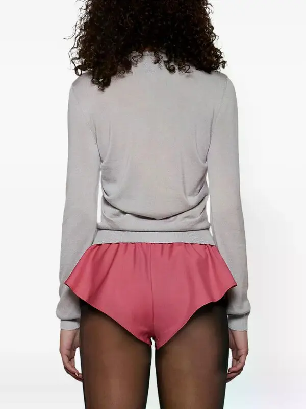 Loewe Fine-knit Cardigan - Grey