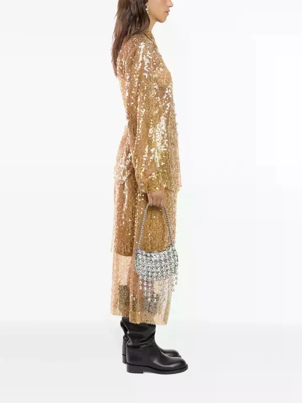 Rabanne Sequin-embroidered Shirt