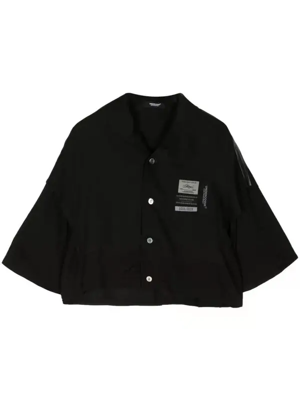 Undercover Name-tag Button-up Shirt