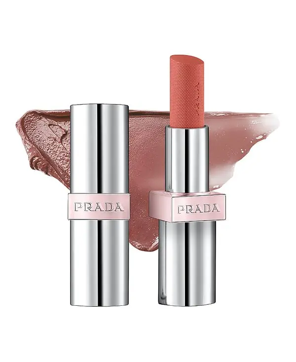Prada Light Glowing Lip Oil Stick - U Brown (warm Brown)