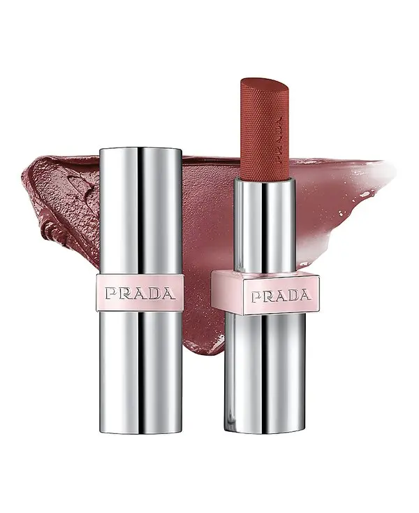 Prada Light Glowing Lip Oil Stick - U Cacao (cool Brown)