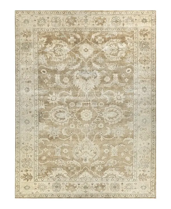 EXQUISITE RUGS Antique Weave Oushak 2001 Area Rug, 4' X 6 - Gray/brown
