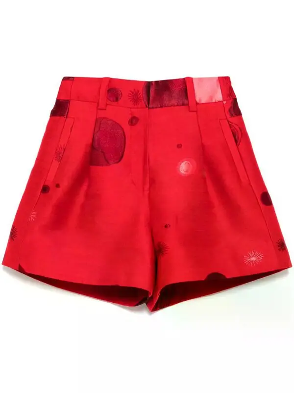 Shiatzy Chen Jacquard Shorts