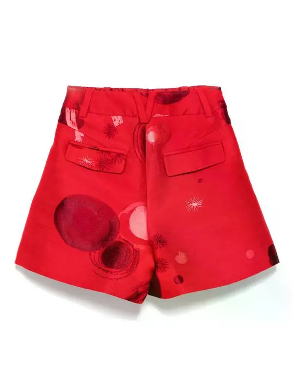 Shiatzy Chen Jacquard Shorts