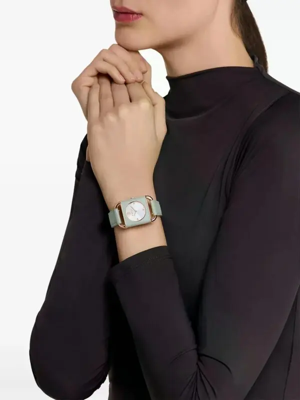 Furla Arco Square 28mm Watch - Silver