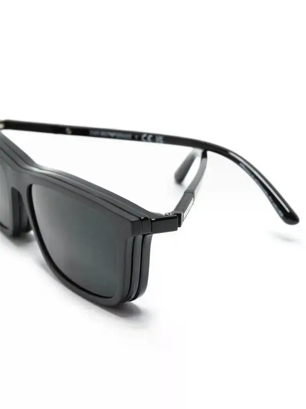Emporio Armani Rectangle-frame Glasses