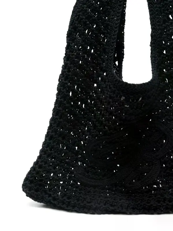 Blumarine Logo-embroidered Shoulder Bag