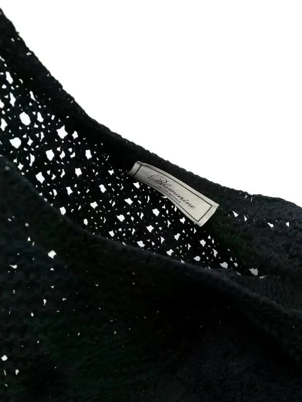 Blumarine Logo-embroidered Shoulder Bag