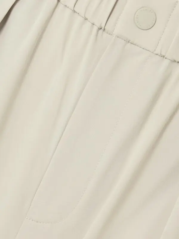 Varley Kayson Pleated Wide-leg Pants - Green