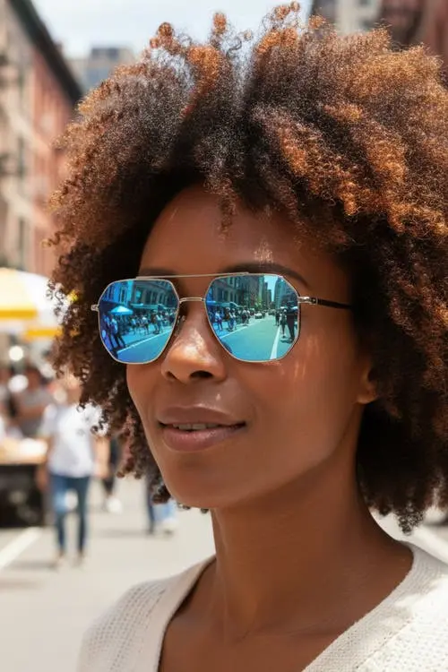 TRIBAL ËYËS Zanzibar 59mm Aviator Sunglasses