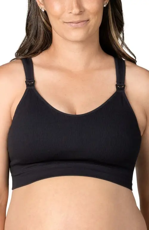 KINDRED BRAVELY Mia Maternity & Nursing Lounge Bra- Fits Sizes 30b-44d - Black