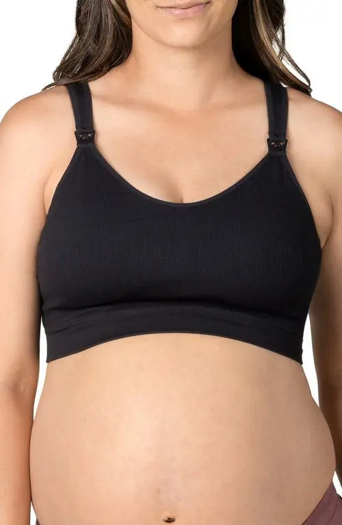 KINDRED BRAVELY Mia Maternity & Nursing Lounge Bra- Fits Sizes 30b-44d - Black