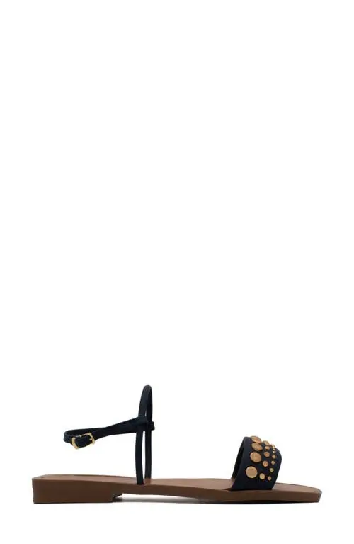 BOTTERO Studded Square-toe Sandal - Marinho