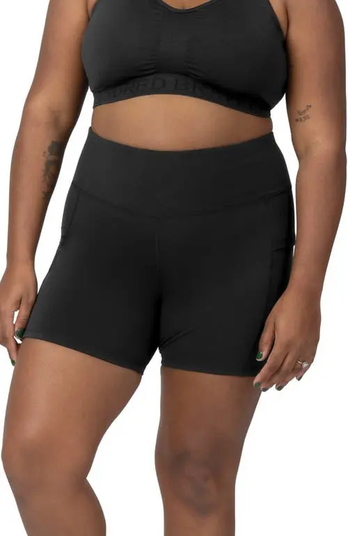 KINDRED BRAVELY Active Postpartum Bike Short - Black