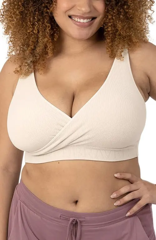 KINDRED BRAVELY Sublime Adjustable Crossover Nursing & Lounge Brafits Sizes 30b-40d - Stone