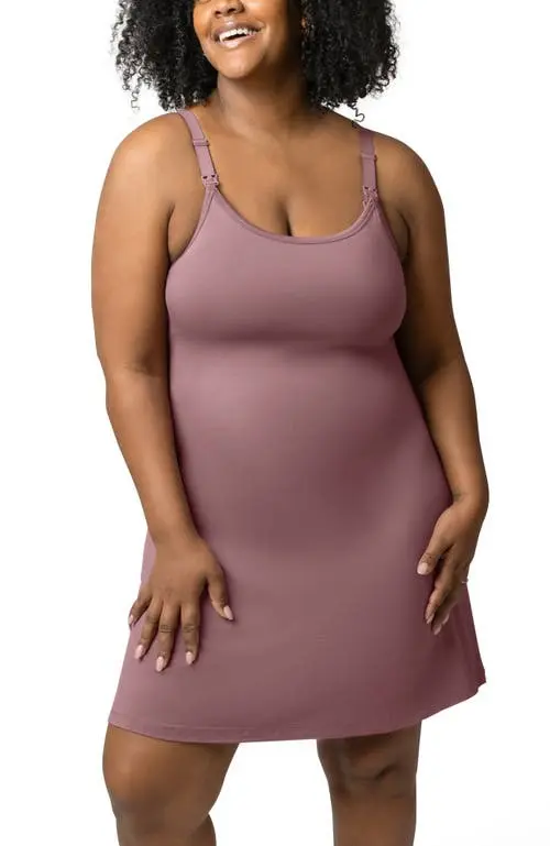 KINDRED BRAVELY Busty Stella Hands-free Pumping & Nursing Nightgown - Twilight