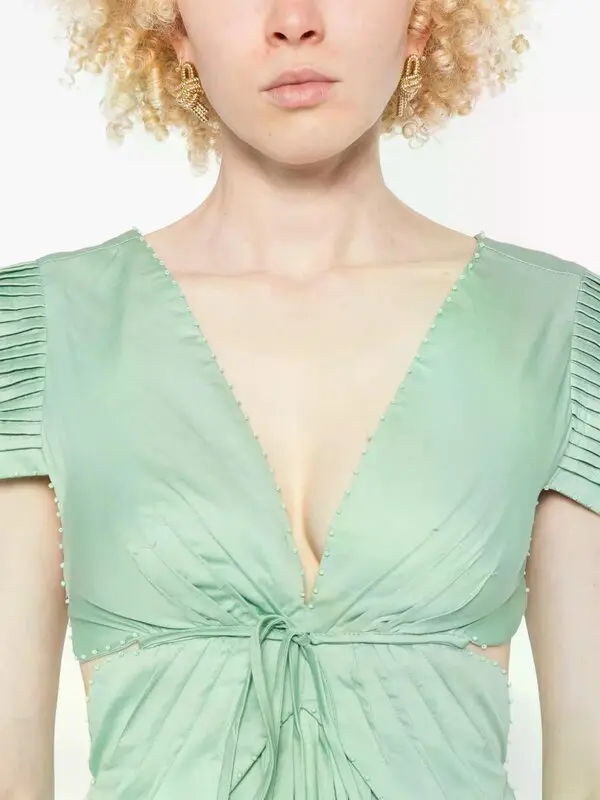 Farm Rio Cut-out Midi Dress